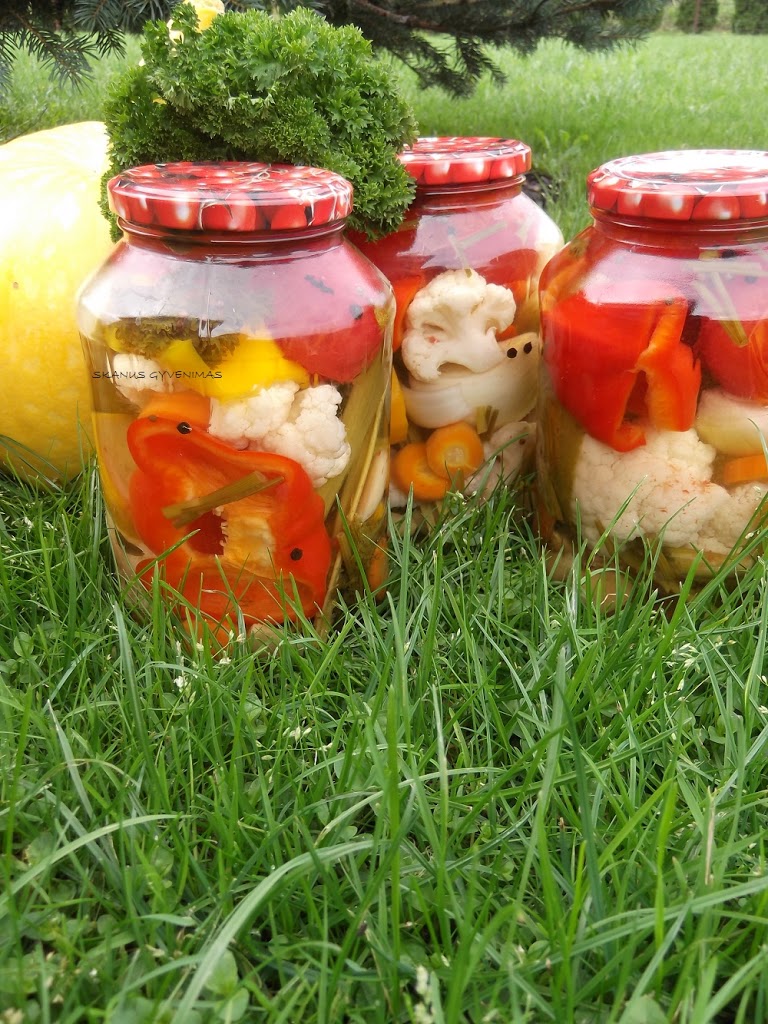 Daržovių assorti žiemai – Skanus gyvenimas